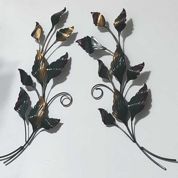 Home Interiors | Accents | Home Interiors 8s Metal Leaf Branch Wall ...